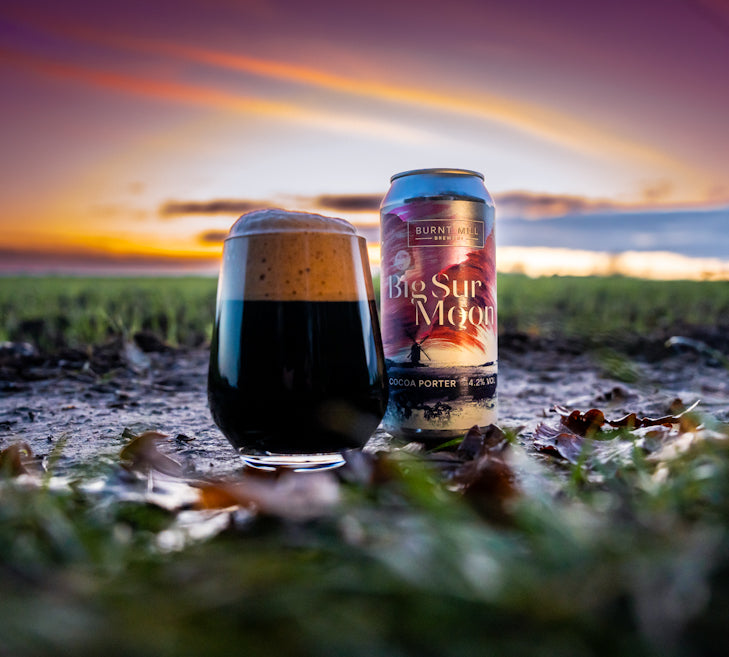 Big Sur Moon - Porter 4.2% Suffolk beer Suffolk brewery – Burnt Mill ...